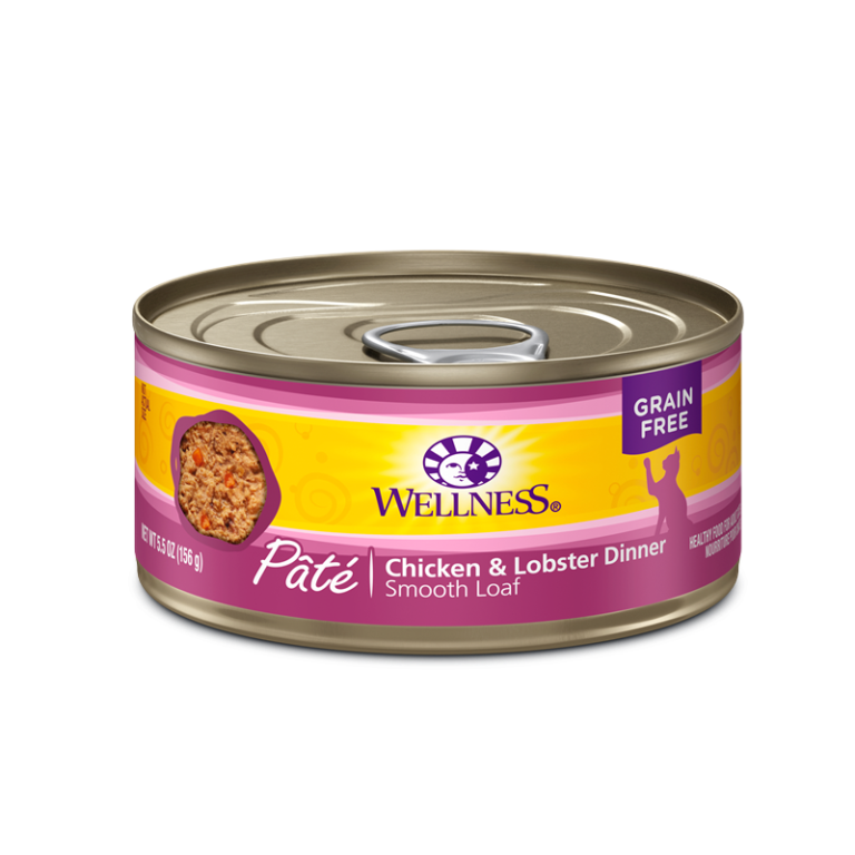 Wellness Complete Health Chicken & Lobster Pate Canned Food for Adult ...