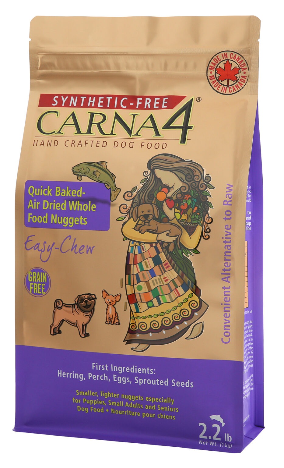 Carna4 Air-Dried "Easy Chew" Fish for Dogs
